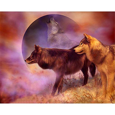 1000 Piece Jigsaw Puzzle Two Wolves Puzzle Game Floor Puzzle ...