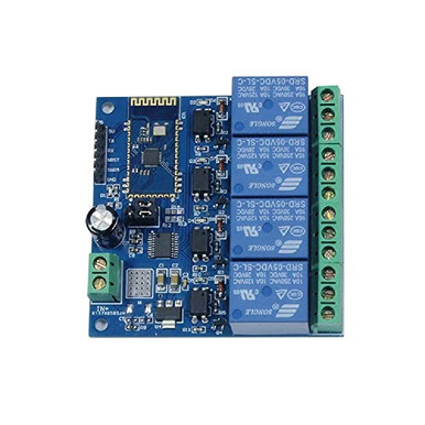 Taidacent 4-Way Bluetooth Wireless Remote Relay IoT Smart Home Android ...