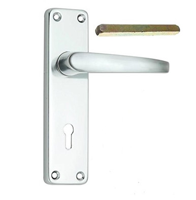 Bulk Hardware BH00002 Bright Aluminium Lock Handle Set, 150 mm -6 inch ...