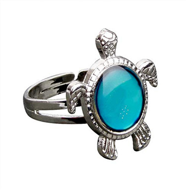 Turtle Mood Ring Emotion Feeling Ring Color Change Ring Adjustable ...