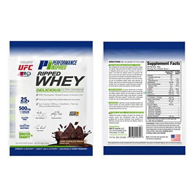 Performance Inspired Nutrition Whey Protein Powder 25G Protein ...