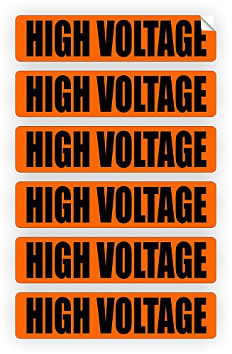 High Voltage Volt Markers | Labels for Conduit PVC Pipe | Vinyl ...