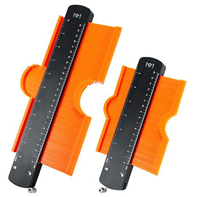 Contour Gauge with Lock, DDSKY Profile Gauge Duplicator Plastic Multi ...