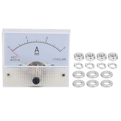 Analog Panel Ammeter, DC Current Meter, 85C1 for Test Bench Measure The ...