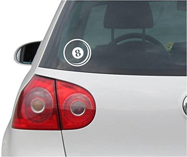 INDIGOS UG Sticker - Decal - JDM - Die Cut - Small Eight Ball Decal Car ...