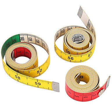 Double Scale Tap, Measure Tape with Centimeter Scale Tailor Tape ...