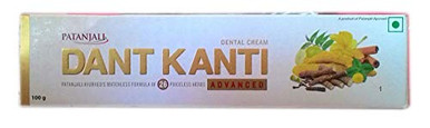 1 pc.Patanjali Advanced Dant Kanti Toothpaste 100g Original ...