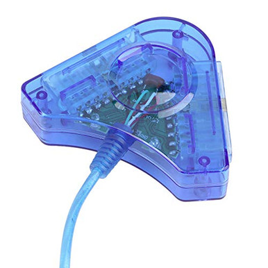 Playstation 2 USB Controller Adapter PS2 to PC 2-Port Adapter Gaming ...