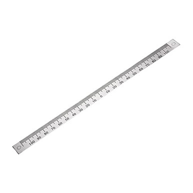 uxcell Center Finding Ruler 110mm-0-110mm Table Sticky Adhesive Tape ...