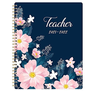 Teacher Planner 2021-2022 - Academic Lesson Planner from July 2021 ...