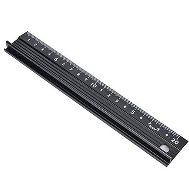 Cutting Ruler, L-Type Aluminum Alloy Measuring Ruler Scriber Measuring ...