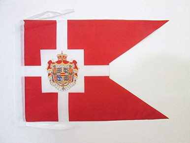 AZ FLAG Royal Standard of Denmark Flag 18'' x 12'' Cords - Danish ...