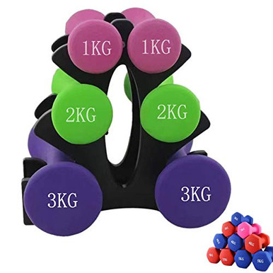Dumbbell Rack Stand Only Weight Tree Rack, 3 Tier Weight Rack for ...