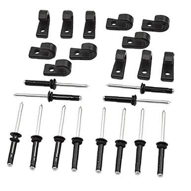 Hook Rivets Set J-Hooks Rivets Tri Grip Rivet Nylon Bungee Lashing ...