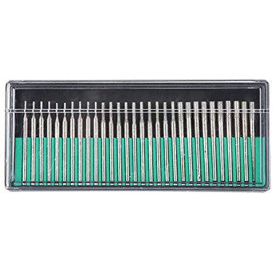 Diamond Needle, 30PCs Mini Diamond File Set, 1.8inch Length,1mm-3mm ...