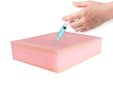 Silicone Sponge Practice Skin for Injections and Suturing Practice ...