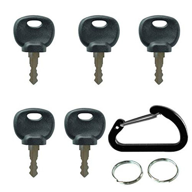 SUNSHINE FARMRE 5 Pack Ignition Keys 14607 701 45501 for JCB 3CX Bomag ...