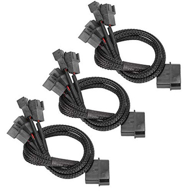 Richer-R 4Pin 1 to 4 Splitter Cable Plug and Play PVC Insulation ...