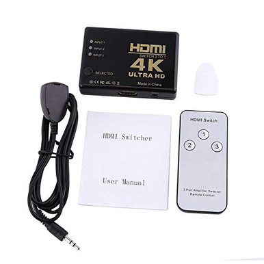 3 Port Switch Amplifier, 4K Ultra Hd 1080P 3 Port Switch Amplifier ...