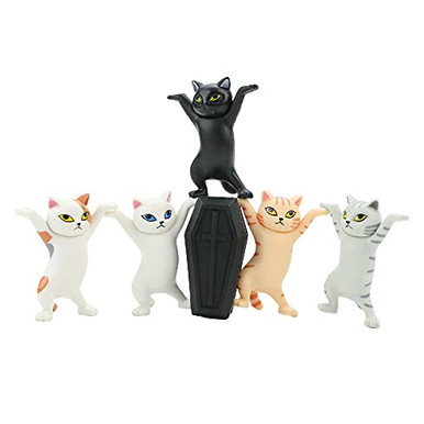 Cat Ghana Dancing Pallbearers Figures Cosplay Props Coffin Dance Team ...
