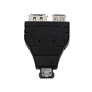 2 in 1 Power eSATA to eSATA USB Combo Splitter Converter Adapter ESATA ...