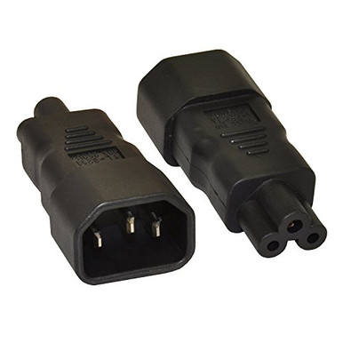 C14 to C5,Toptekits IEC C13/C14 to C5/C6 Kettle Lead to Mickey Mouse PC ...