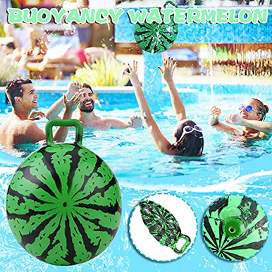 Watermelon Ball Pool Toys with Handle, Swimming Pool Inflatable Float ...