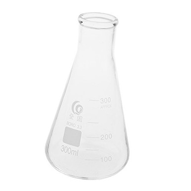 Almencla Graduated Borosilicate Glass Conical Flasks Erlenmeyer ...