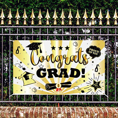 Graduation Banner,Graduation Party Banner for Class of 2021 Decorations ...