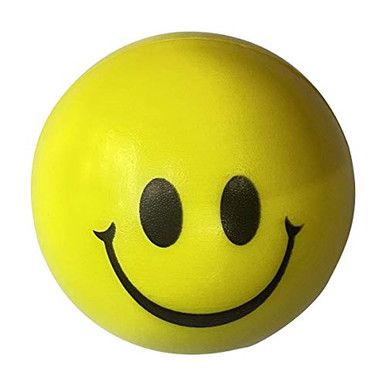 YAXIAN Toy Ball relieves Stress Classic Smiley face Ball Party Toys for ...