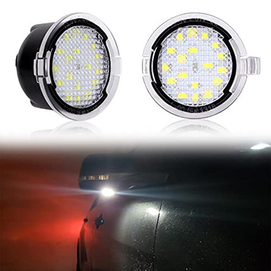 LED side Under mirror Puddle Light Lamp Assembly Replacement for Ford ...