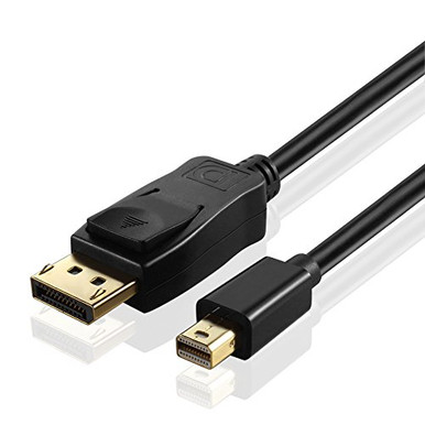 TNP Mini DisplayPort to DisplayPort Cable Adapter -6FT-- Support UHD ...