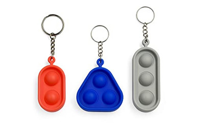 Mini Pop It Fidget Toy - Pack of 3 for Fun and Stress Relief, Mini Pop ...