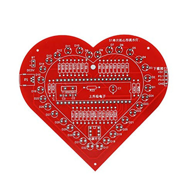 Colorful Wear-resisting MCU Module Lightweight Stable Heart-shaped ...