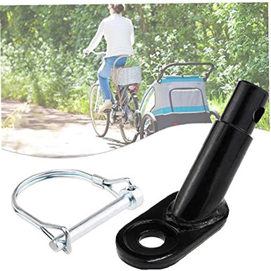 fregthf Bike Trailer Coupler Bicycle Trailer Hitch Mount Adapter Bike ...