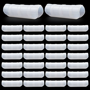 30 Pieces Greenhouse Clamps Clips, Greenhouse Plastic Shed Garden Hoops ...