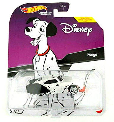 DieCast Hotwheels Character Cars Pongo - 101 Dalmatians 1:64 Scale ...