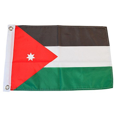 Jordan Polyester Country Flags Desk Outside Waving Parade Jordanian ...