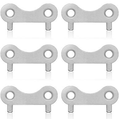 6 Pieces Marine Boat Deck Fill Plate Key Deck Fill Plate Key 316 ...