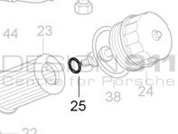 Oil Filler O-Ring. Porsche 996 Turbo/GT3 / 997 Turbo/GT3 ...