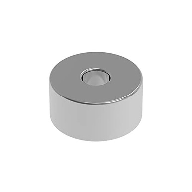 HiQ Parts Neodymium Magnet N52 Round Shape with Shaft Hole Diameter 4mm ...