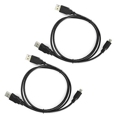 USB Cable Converter Adapter for Y Type Cable 2 Pieces Micro Dual Power ...