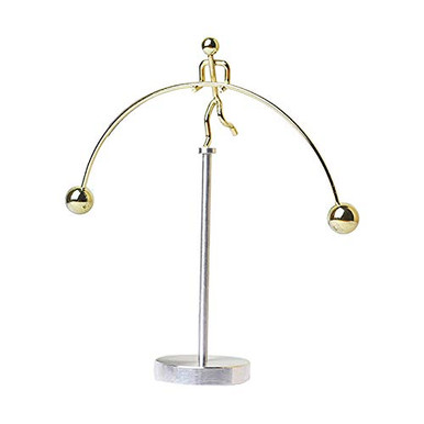 F Fityle Newtons Cradle Steel Balance Balls Desk Physics Science ...
