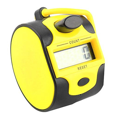 Office Desk Handheld 5 Digit Numbers LCD Display Tally Click Counter ...