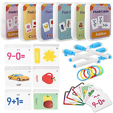 Vanblue 160 PCS Flash Cards for Toddlers 1-2 Years Flash Cards for Kids ...