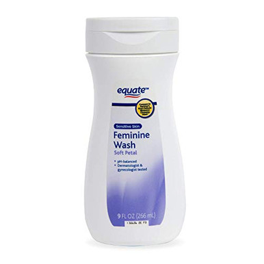 Equate - Feminine Wash, Sensitive Skin, Soft Petal, 9 oz -Compare to ...