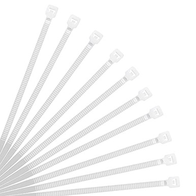 XINGO 500 Pack,12 Inch Nylon Cable Zip Ties, Self-Locking Plastic Wire ...