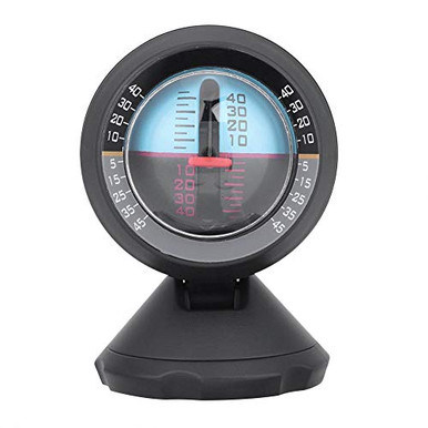 KIMISS Car Inclinometer, Vehicle Angle Slope Tilt Indicator Level ...