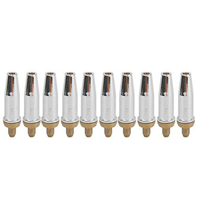 10Pcs Gas Cutting Nozzle, Gas Cutting Tip Propane Acetylene Machine ...