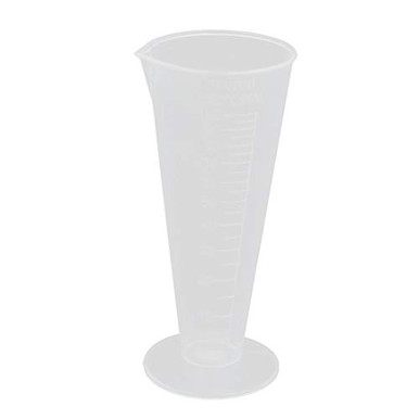 IIVVERR 100mL Volumetric Graduated Laboratory Beaker Measuring Triangle ...